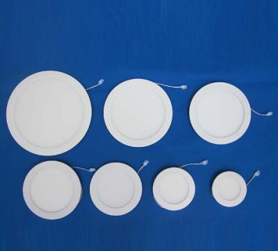 China 3W-24W led recessed and flat panel lights with dimmable IC driver for sale