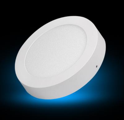 China 24W led round flat surface mounted panel lighting with CE RoHs led ceiling light for sale