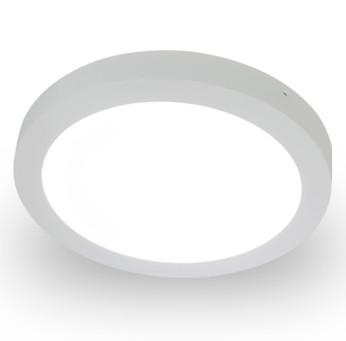 China 6W-18W led round flat surface mounted panel lighting aluminum housing new brand design for sale
