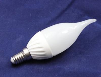 China E14 E27 led candle bulbs ceramic aluminum dimmable led lights  4W for sale