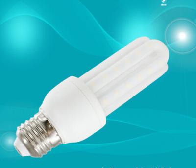 China RGB milky glass cover LED U shaped energy saving lamps led bulb led corn lights B22 4U for sale