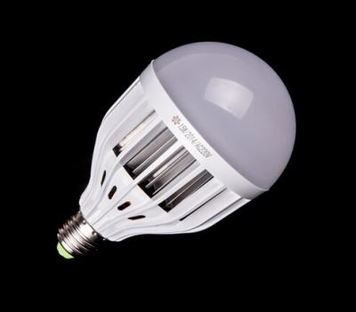 China 15W high power led bulb plastic housing aluminum heatsink E27 SMD5730 indoor lighting for sale
