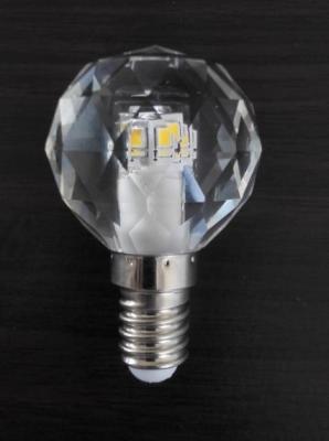 China 3W LED Crystal Candle Light K5 crystal housing 220V E14 80RA high lumen for sale