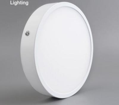 China New style ultra-narrow edge led round plate surface-mounted led panel light round panel for sale