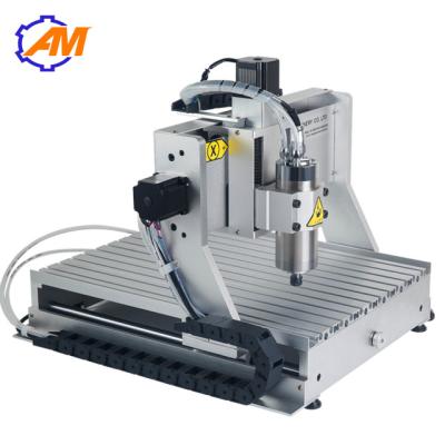 China AMAN metal cnc engraving machine price mini portable 4axis cnc router price 3d cnc router machine price for sale