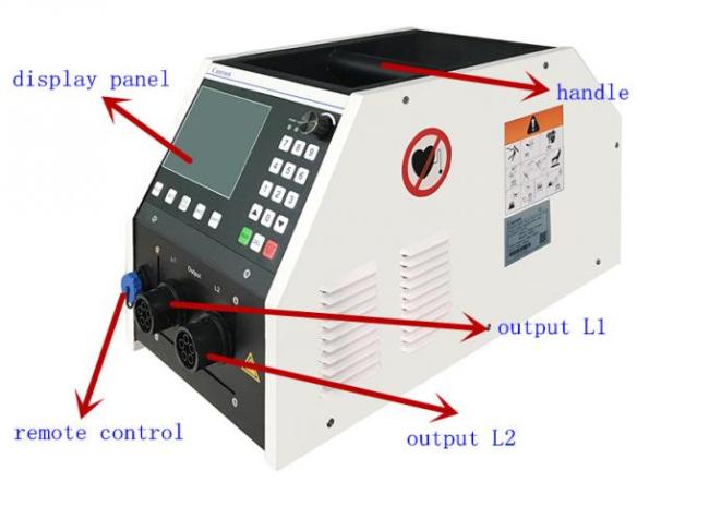 Prix de machine de chauffage par induction de traitement thermique de soudure de courrier de refroidissement à l'air