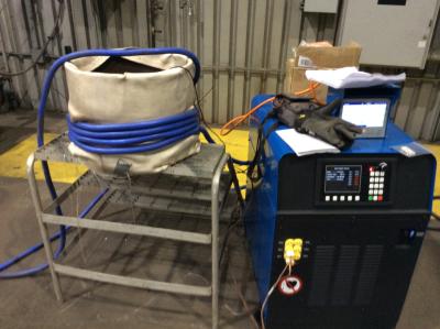 China Hochfrequenzinduktions-Heizungs-Maschine tragbares 80kw mit Reihen-Resonanz zu verkaufen