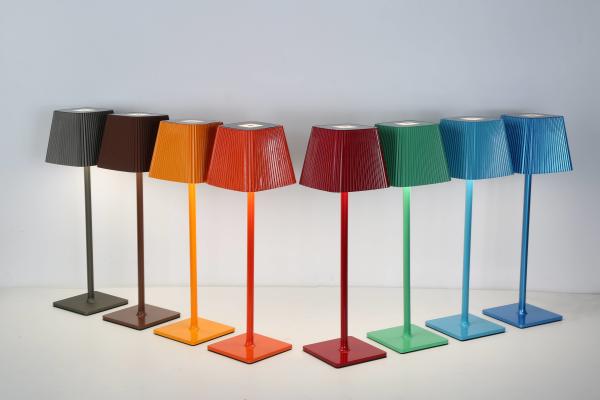 Quality LED Desk Lamp With Touch Sensor Switch Rechargeable Battery Adjustable Stand for sale