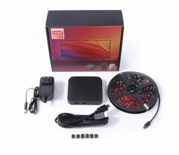 Quality Smart TV LED Strip Lights HDMI Sync Box With WIFI BLE Control And Dynamic Color for sale