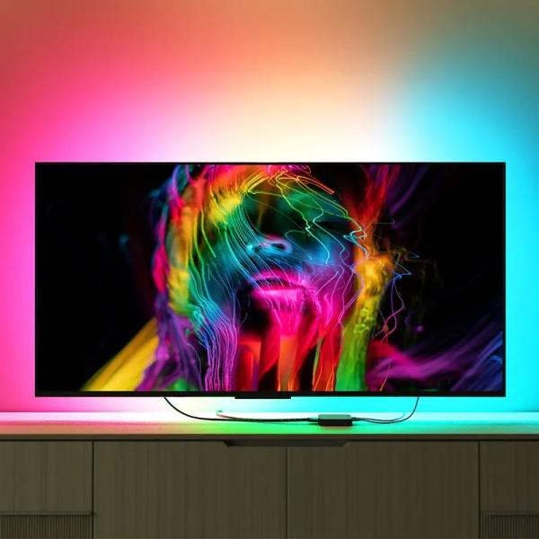 Quality Smart TV LED Strip Lights HDMI Sync Box With WIFI BLE Control And Dynamic Color for sale
