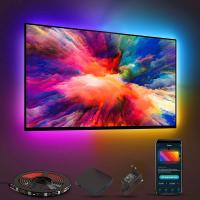China 18W LED TV Backlights 6.56ft Waterproof USB Strip Lights With Timer Function Remote Control for sale