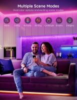 China Multiple Scene Modes Music Sync Multicolor LED Strip Lights With Adjustable Brightness for sale