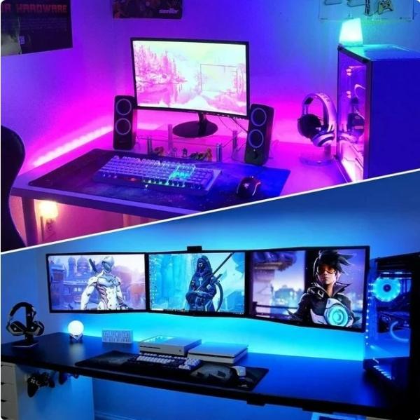 Quality 16.4FT RGBIC LED Lights Wireless Control For Various Scene Modes for sale