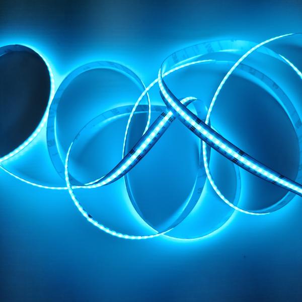 Quality ROHS  RGBCW Cob LED Strip Lights With Dimmable Feature And Adhesive Backing for sale