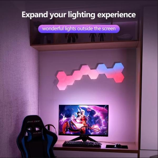 Quality RGB LED Gaming Light Bar With Remote Control HDMI2.0 Compatibility Multiple Lighting Modes for sale