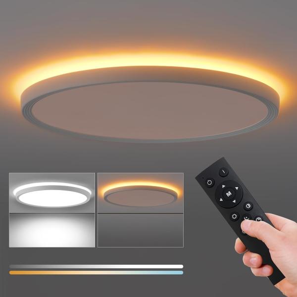 Quality LED Round Modern Metal Ceiling LED Panel Light With 1800 Lumens for sale