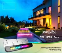 Quality 3W RGB BLE Mesh Outdoor step lights Wall mounted Light with Motion Sensor for sale