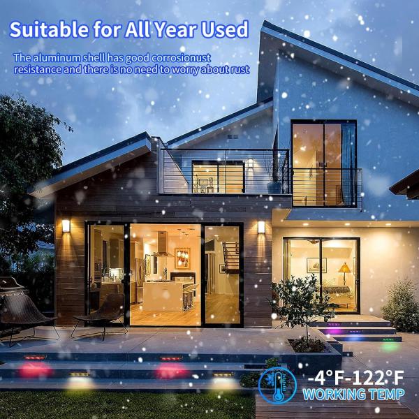Quality 3W RGB BLE Mesh Outdoor Step Lights Wall Mounted Light With Motion Sensor for sale
