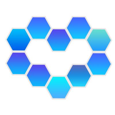 China Luz hexagonal inteligente ajustável com controle Wifi Bluetooth para sala de jogos à venda