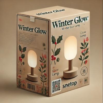 China Decoração do lar Luz noturna LED a bateria com brilho ajustável à venda