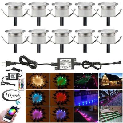 China Smart Phone Controlled LED Deck Lights Kit Φ1.18