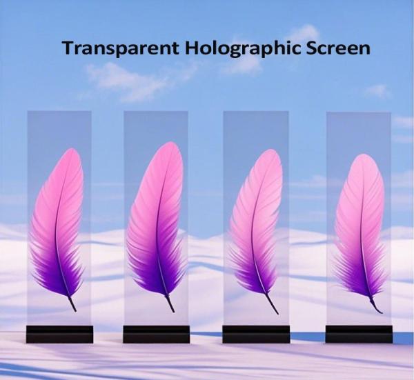 Quality Transparent holographic LED Screen P6.25 with colorlight control System for sale