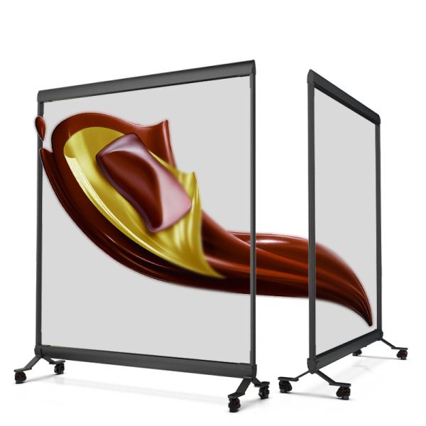 Quality P3.91 Ultra-Thin Holographic Transparent LED Display with 160° H /160° V Viewing for sale