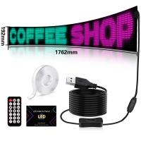 Quality High Brightness 3500 Nits Indoor Fixed LED matrix panel Screen 69.37x7.56in for for sale