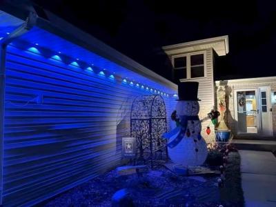 China Create a colorful atmosphere with RGB multicolor strip lights Chageable and RGBIC Blutooth control for sale