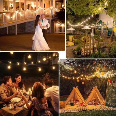 China 15m/50bulbs Outside Light for Birthday Celebration Decorative Lights for sale