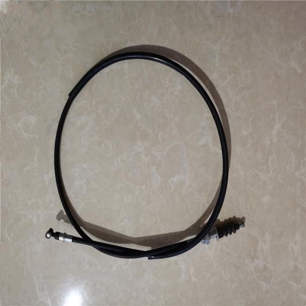 Quality YUCHENG Rubber Steel Motorcycle Gear Shift Cable Black Color for sale