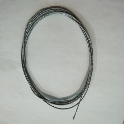 Cina 1*19 7*7 Cavi galvanizzati per cavi di comando di motociclette in vendita