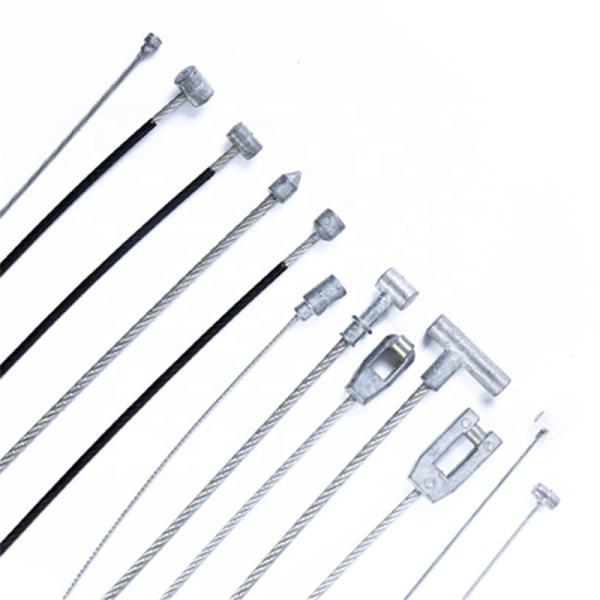 Quality Clutch Brake Inner Wire Cable Galvanized Steel Wire 6×11 Head 1.5mm For Racing for sale