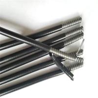 China 7mm  Rubber Double Spiral Cable Outer Casing Steel Plastic Material for sale