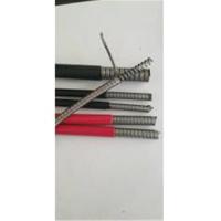 China 7mm  Rubber Double Spiral Cable Outer Casing Steel Plastic Material for sale