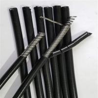 China 7mm  Rubber Double Spiral Cable Outer Casing Steel Plastic Material for sale