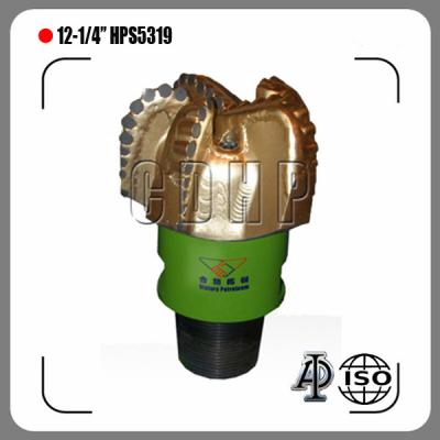 China 12-1/4" 5 Blades Steel Body Diamond PDC Drill Bits S323 HPS5319 for sale