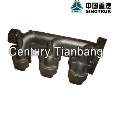 China SINOTRUK HOWO Truck Engine Parts VG260011136 Rear Exhaust Manifold for sale