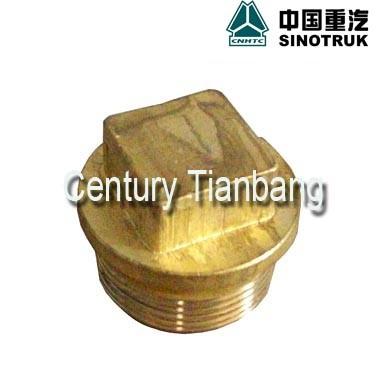 China SINOTRUK HOWO Truck Engine Parts VG2600150108 Magnetic Screw Plug for sale