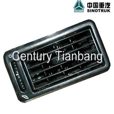 China SINOTRUK HOWO Truck Cabin Parts AZ1642160150 Air Nozzle for sale