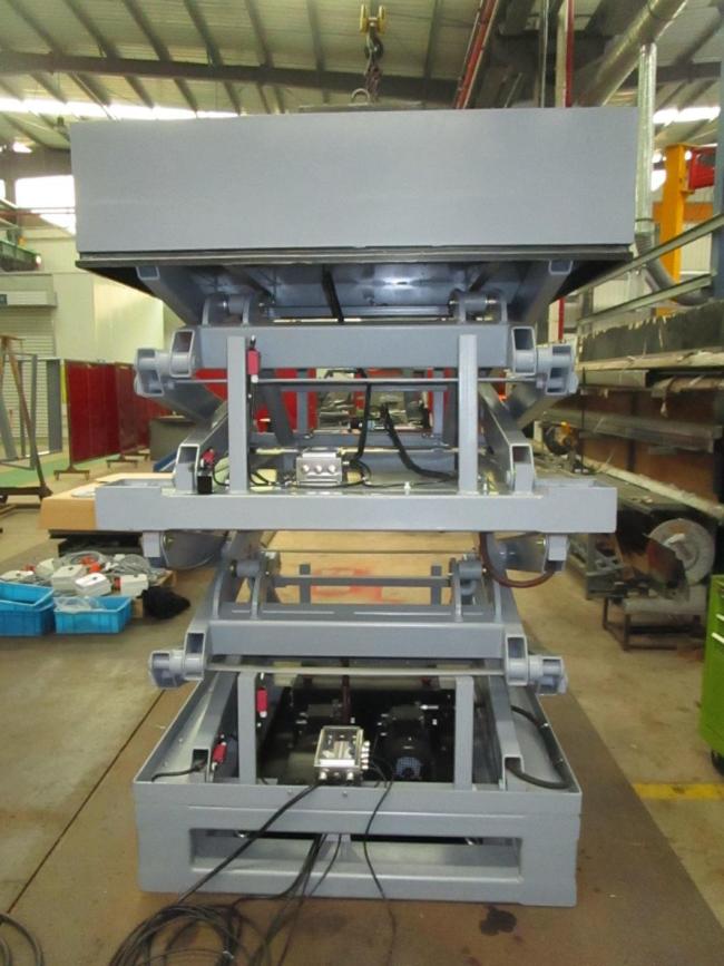 Hydraulic Scissor Lift Table with Bellow for Automation Industry