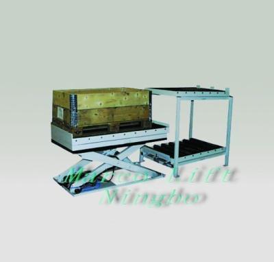 China Explosion-Proof Hydraulic Lift Table with Tilt Table and Roller for sale