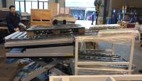 China Explosion-Proof Hydraulic Lift Table with Tilt Table and Roller for sale