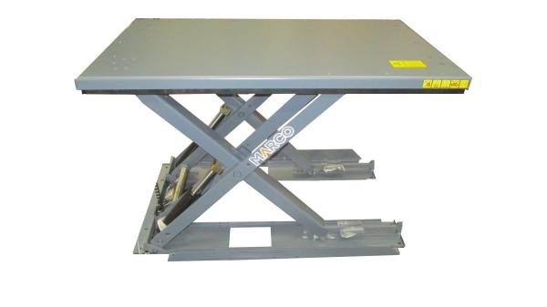 Low Profile Electric Hydraulic Scissor Lift Table with U Shape Design and CE Approval