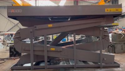China High Capacity 10 Ton Hydraulic Scissor Lift Table for Loading Dock Sales 3000X3000mm for sale