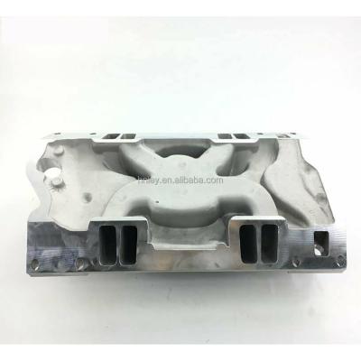 China 1957-1986 SBC Small Block Chevy Aluminum Performer Dual Plane RPM Intake Manifold 350 400 for sale