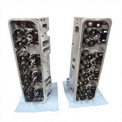 China CDDH for Chevy 350 SBC Complete Aluminum Cylinder Head 74cc 200cc Small Block Engine Auto Parts 1 Year Warranty Brand New for sale