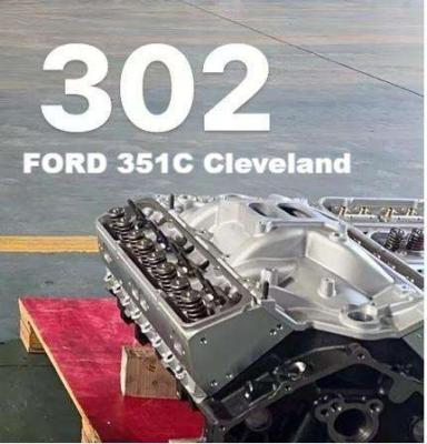China Ford 302 351 V8 Engine Cylinder Block Kit with Aluminum Heads Forged Crankshaft Intake Manifold for sale