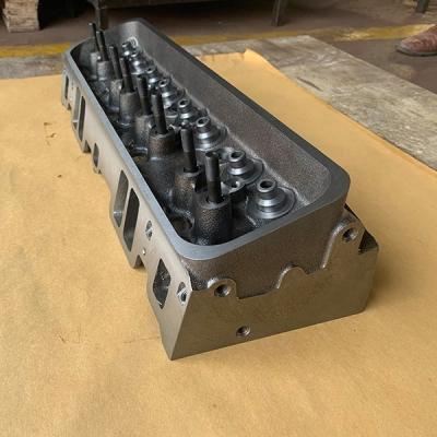China New GM350 Complete Cylinder Head 5.7 SBC V8 for CHEVROLET MOTOR GM350-906 Engine Cast Iron 1 Year Warranty for sale