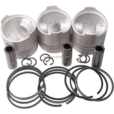 China Zt Truck Parts Piston & Piston Ring Set STD 68mm for Kubota D750 ZB500 Engine(Pack of 3) for sale